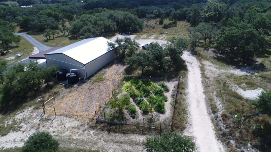 Keyline Garden Design in Central Texas